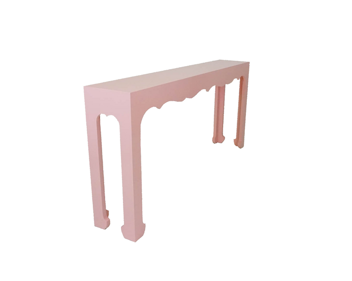 Scallop Lacquer Console Table – MADRE